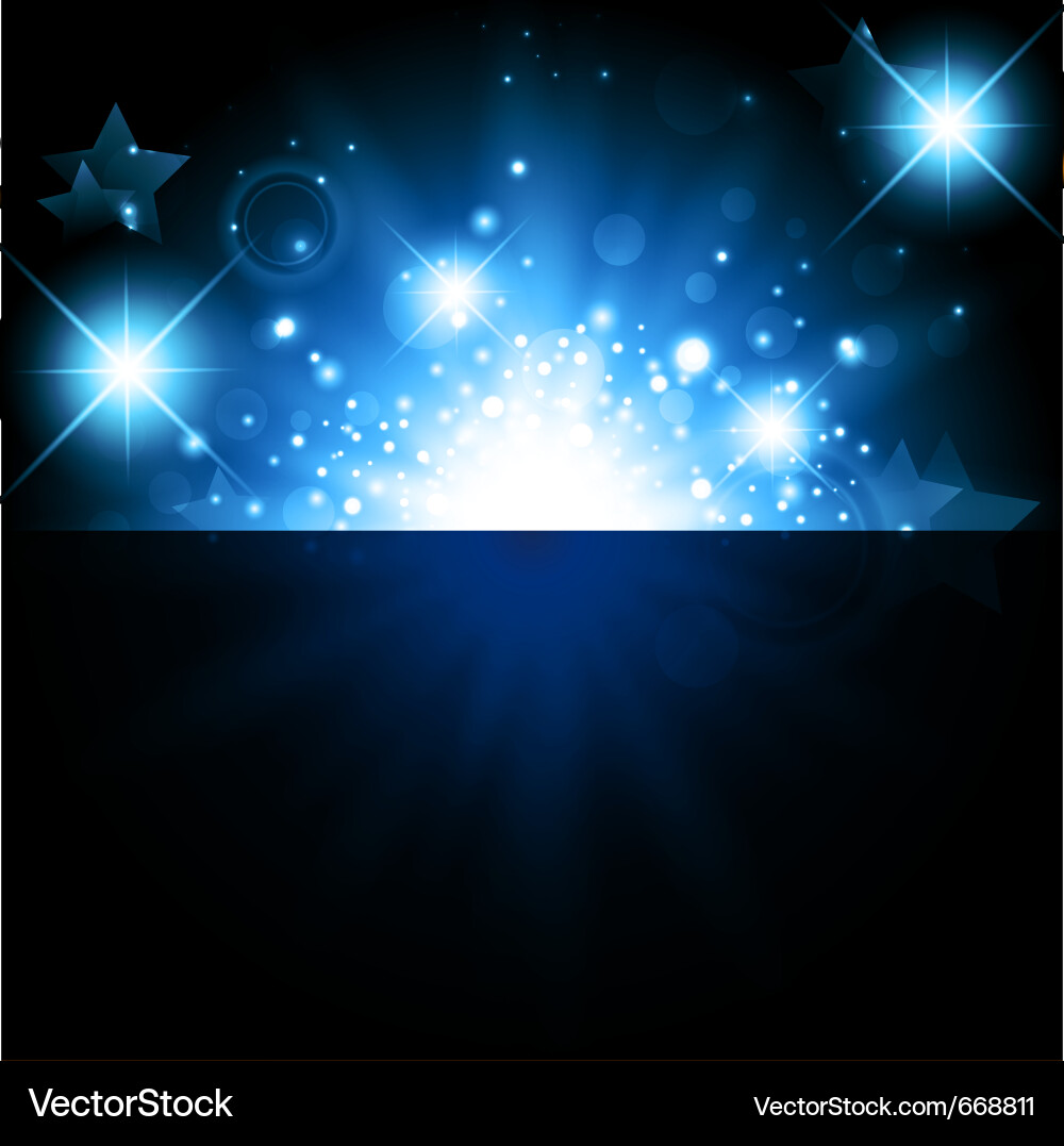Bright night background Royalty Free Vector Image