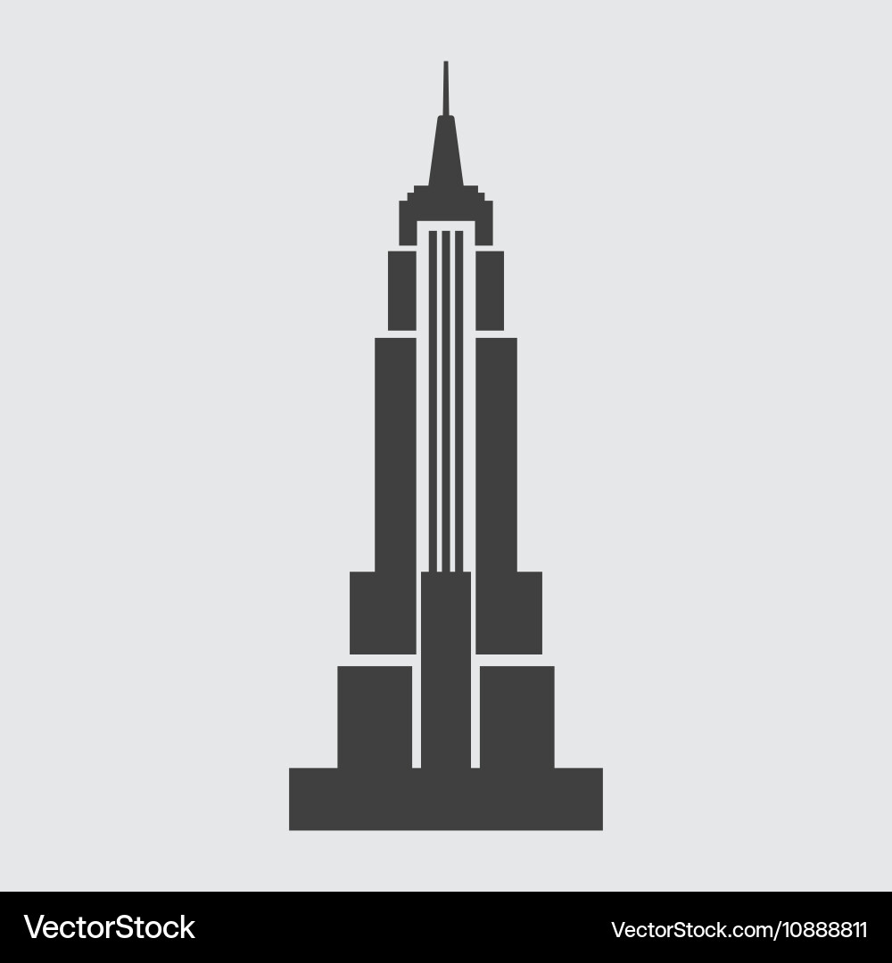 Empire State Building - Iconic Symbol Royalty Free Vector