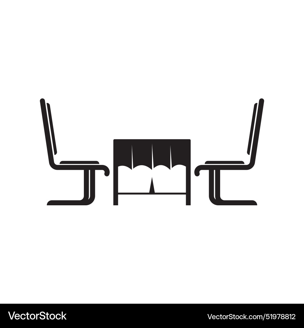 Dining table icon Royalty Free Vector Image - VectorStock