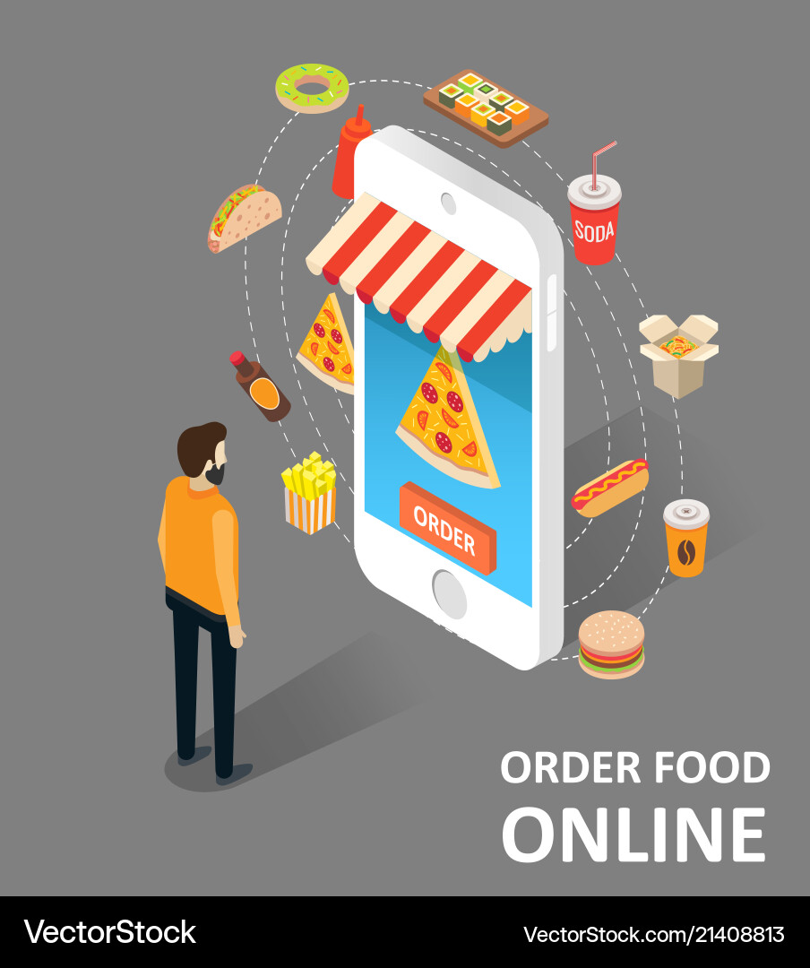 Online Food Order Vector Images (over 28,000)