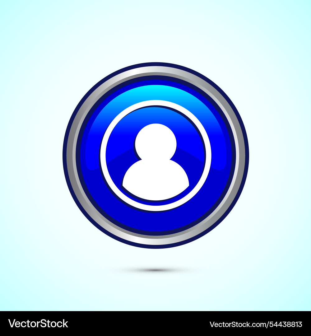 User profile icon design avatar Royalty Free Vector Image