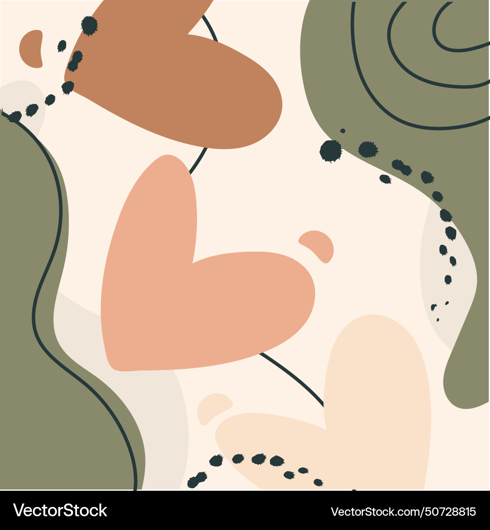 Hand draw colored background Royalty Free Vector Image