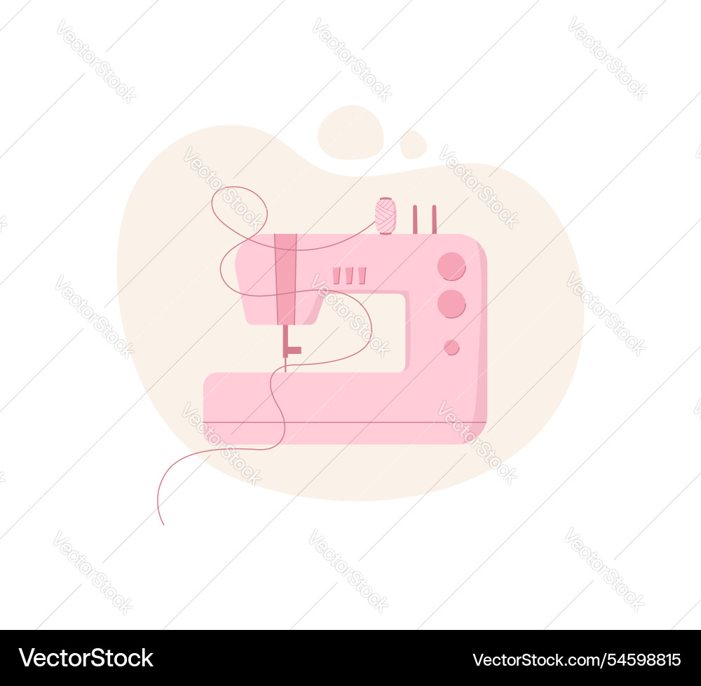 Sewing machine Royalty Free Vector Image - VectorStock