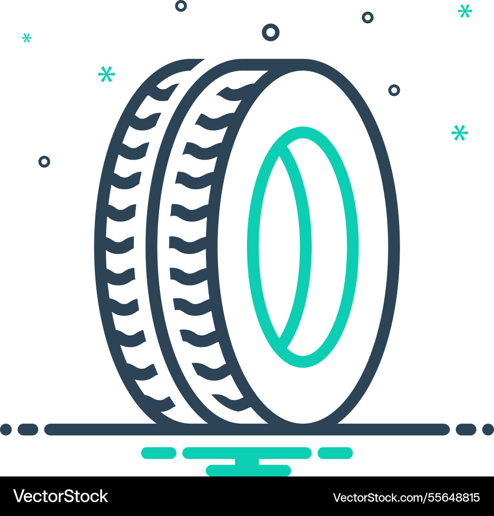 Tire Royalty Free Vector Image - VectorStock