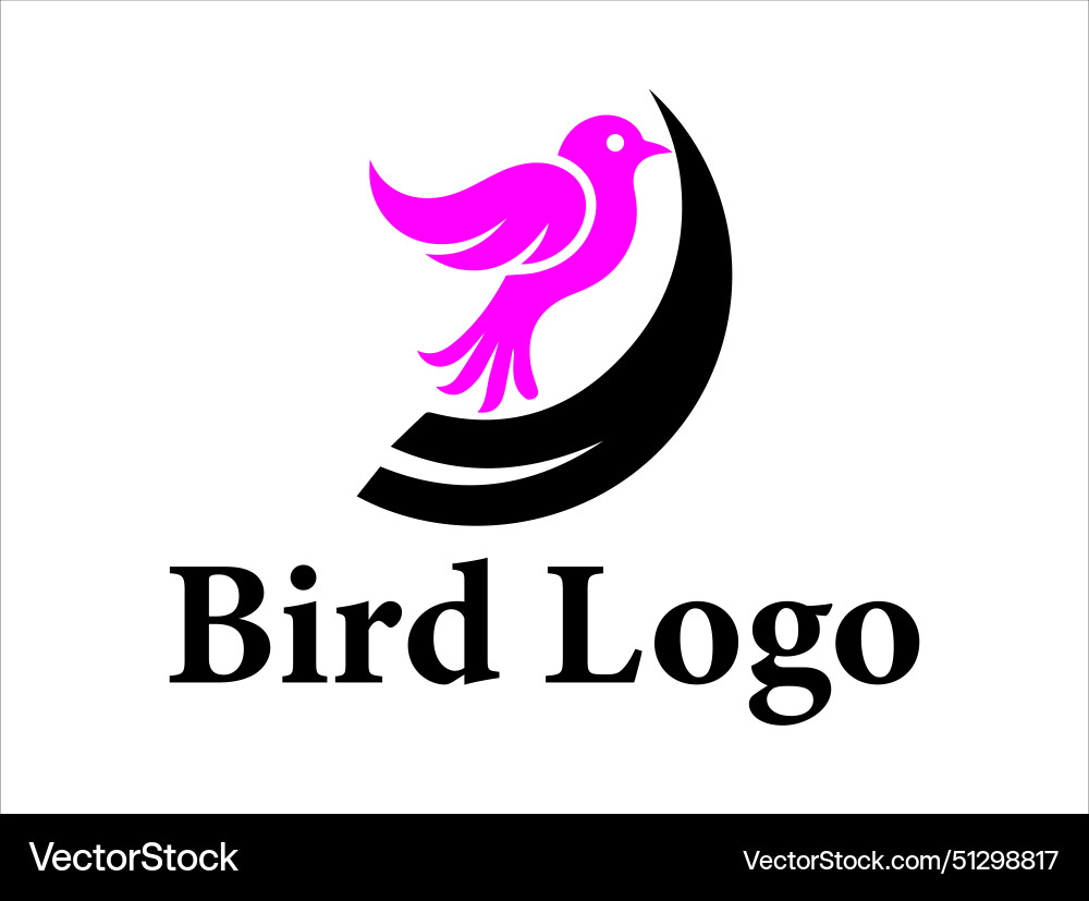 Bird logo Royalty Free Vector Image - VectorStock