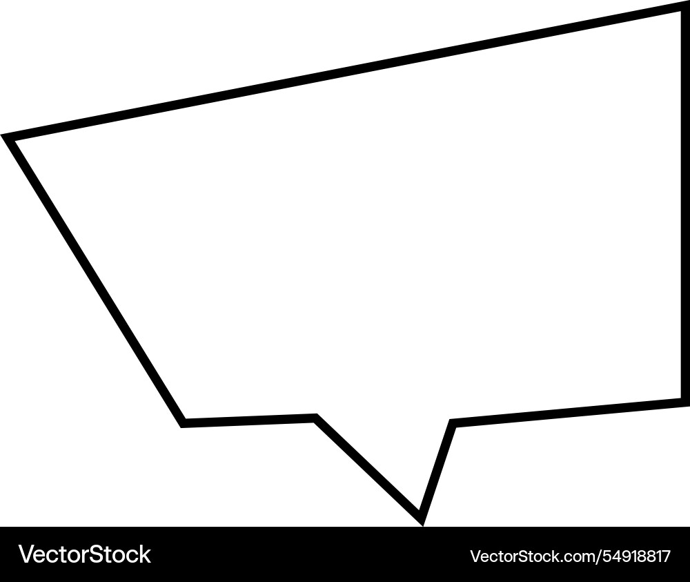 Creative comic dialogue element for engaging Vector Image