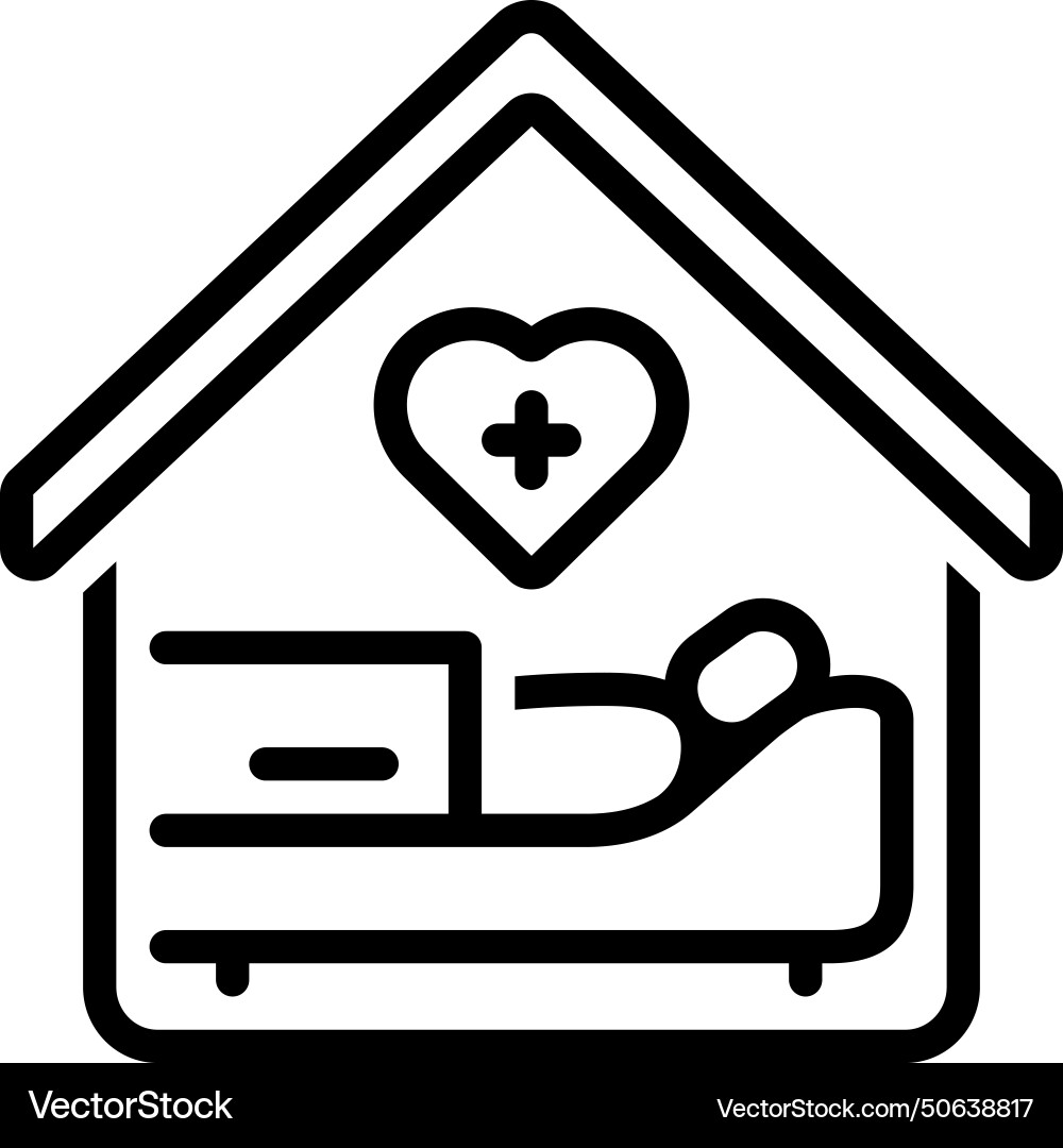 Hospice Royalty Free Vector Image - VectorStock