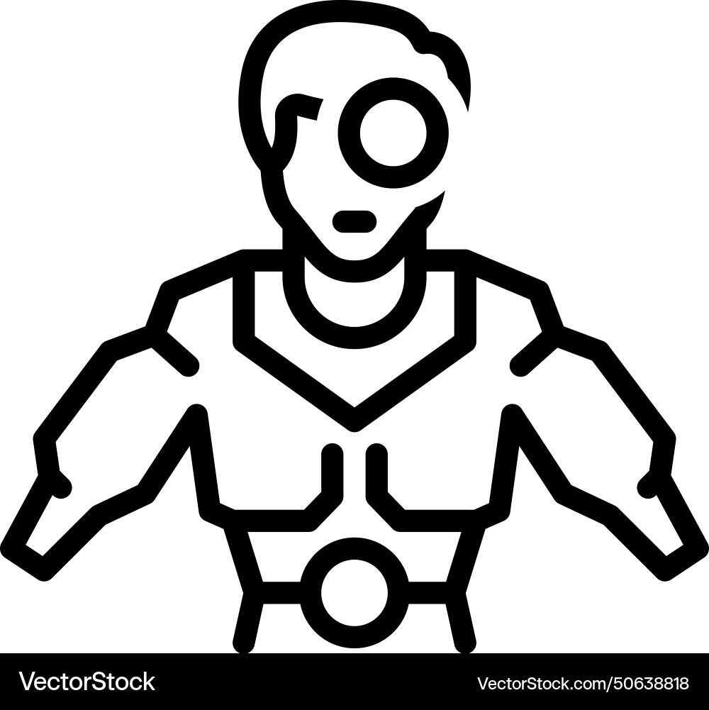 Humanoid Royalty Free Vector Image - VectorStock