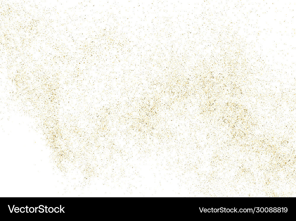 Gold glitter texture Royalty Free Vector Image