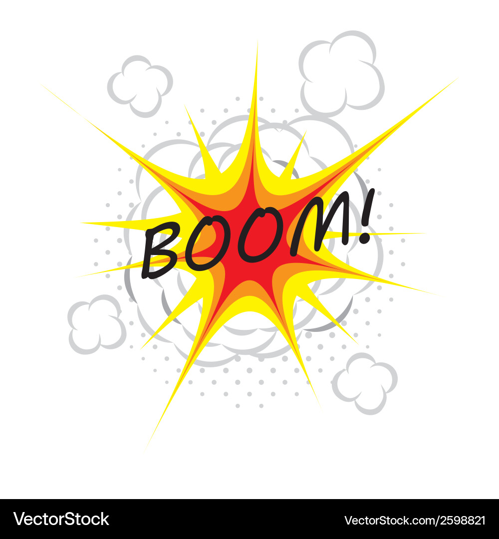 Explosion Royalty Free Vector Image - VectorStock