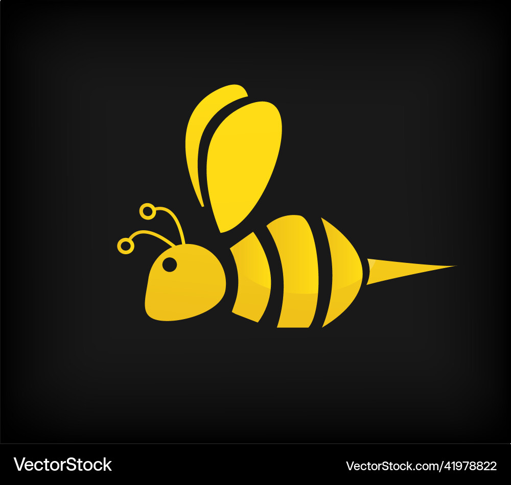 Bee Royalty Free Vector Image - VectorStock