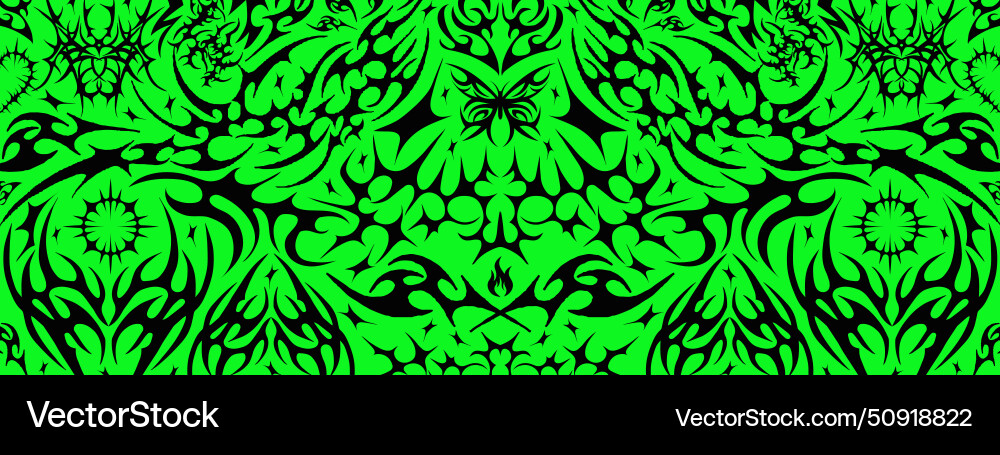 Cool cyber sigilism tattoo acid pattern neo Vector Image