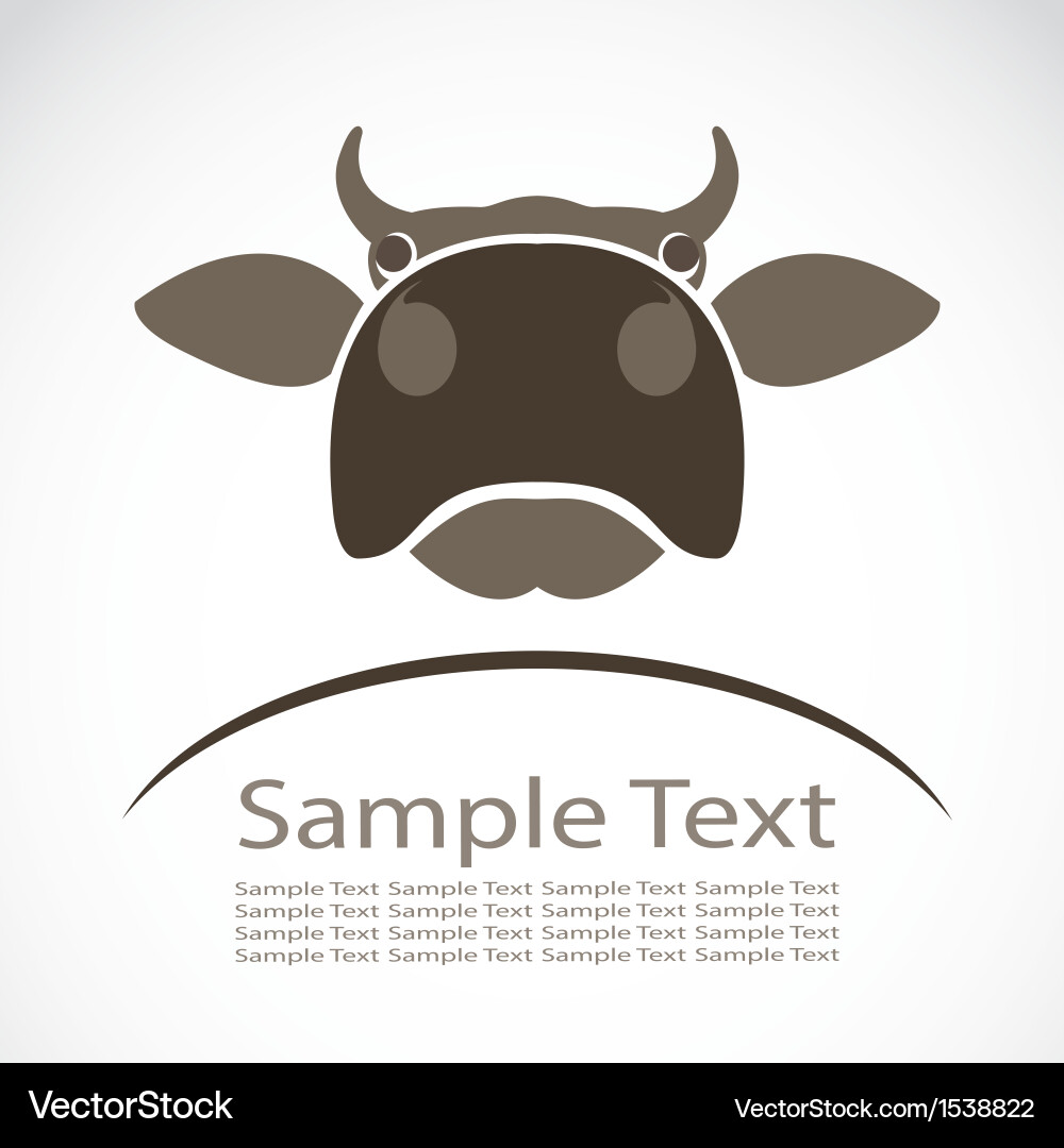 Cow Royalty Free Vector Image - VectorStock