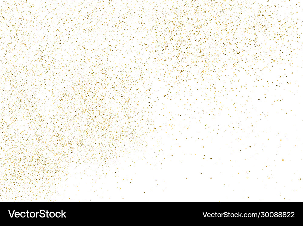 Gold glitter texture Royalty Free Vector Image
