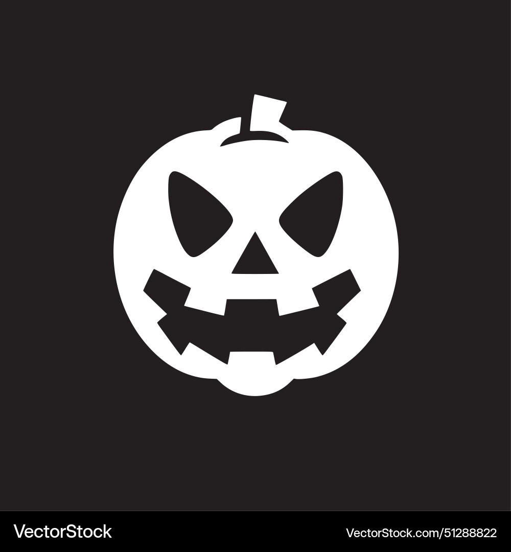 Halloween - black and white Royalty Free Vector Image
