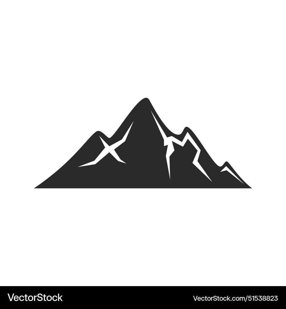 Mountain design Royalty Free Vector Image - VectorStock