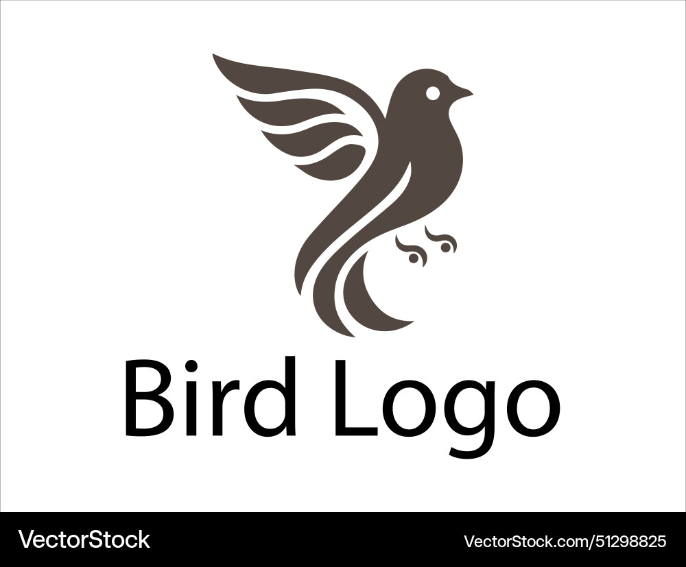 Bird logo Royalty Free Vector Image - VectorStock
