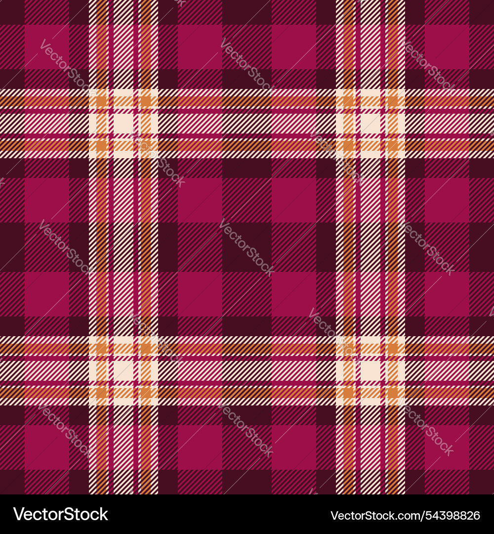 Girly texture fabric check magazine background Vector Image