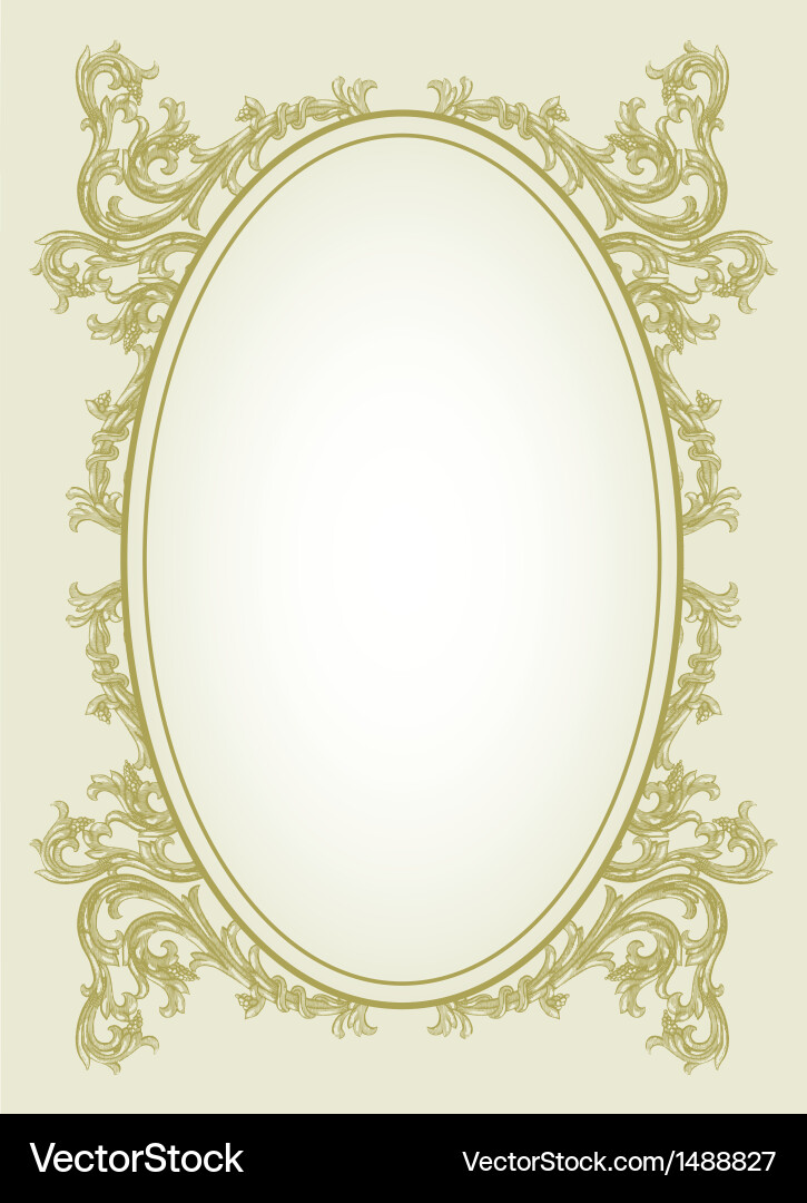 Victorian border Royalty Free Vector Image - VectorStock