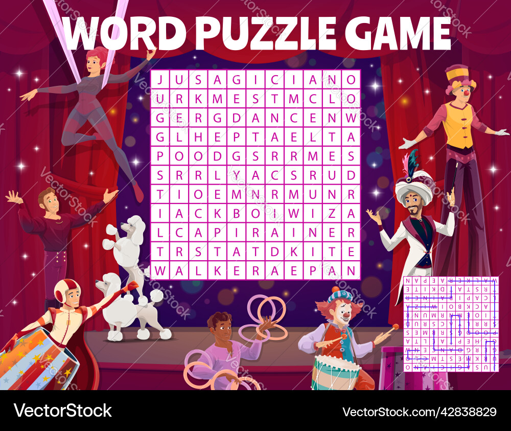 Word Search Puzzle Vector Images (over 3,300)