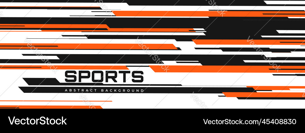 Abstract modern white wide sports background Vector Image