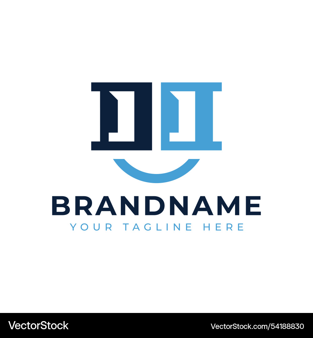 Number one smile logo symbolizing positivity Vector Image