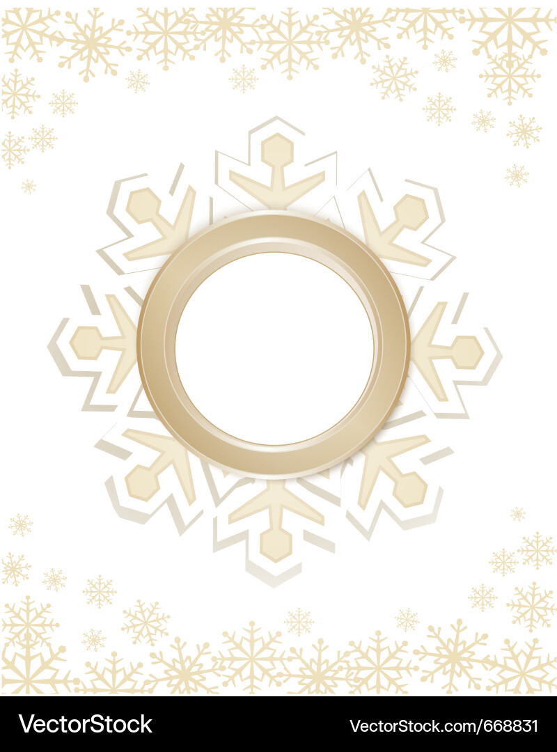 Elegant Vintage Christmas Backdrop Royalty Free Vector Image