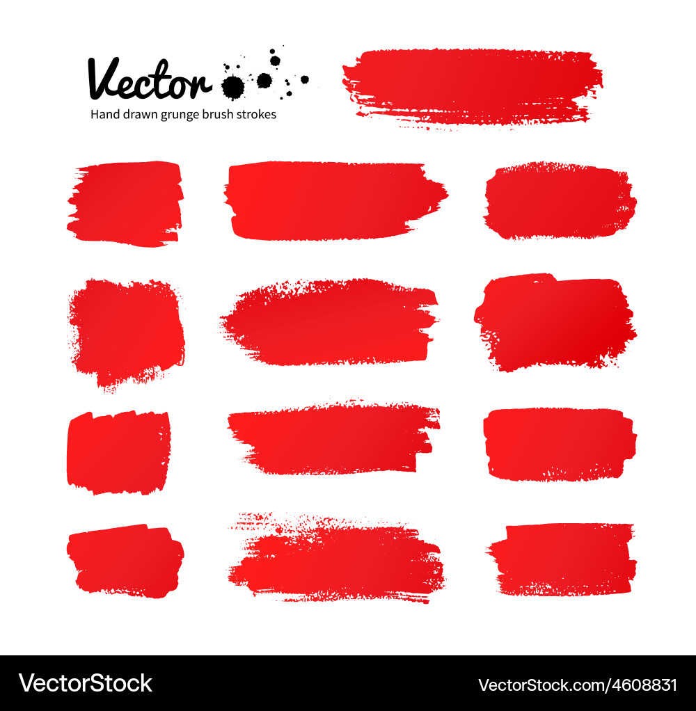 Red Smudge Vector Images (over 1,500)