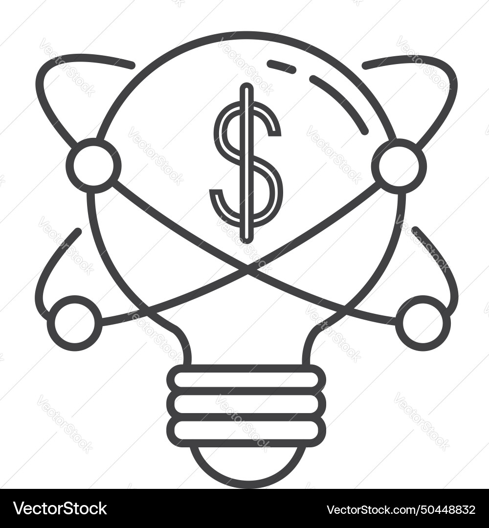 Strategic business mindset icon design Royalty Free Vector