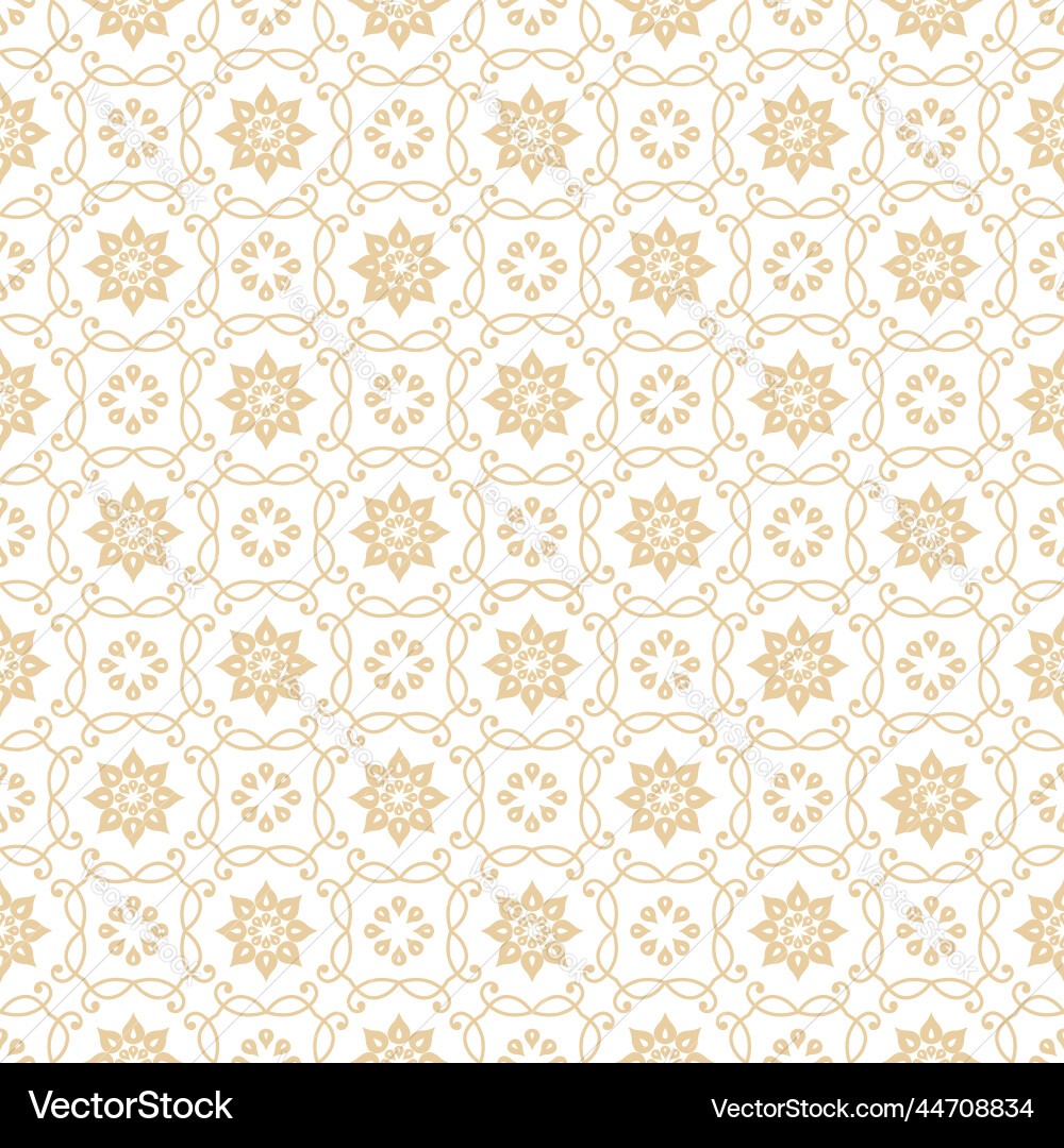 Abstract arabesque asian seamless pattern line Vector Image