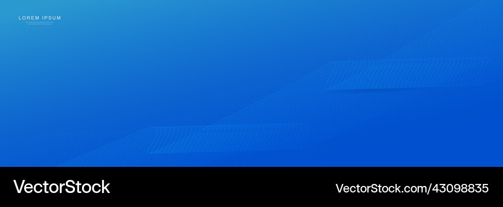 Abstract blue lines wavy background website Vector Image
