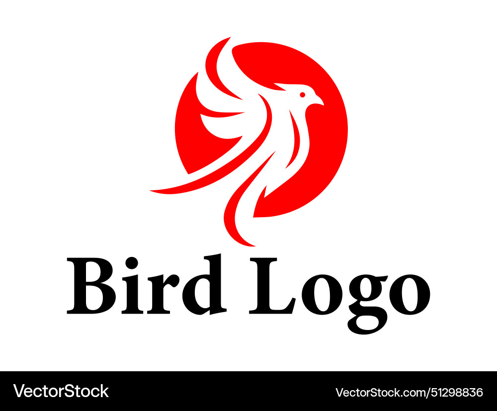 Bird logo Royalty Free Vector Image - VectorStock