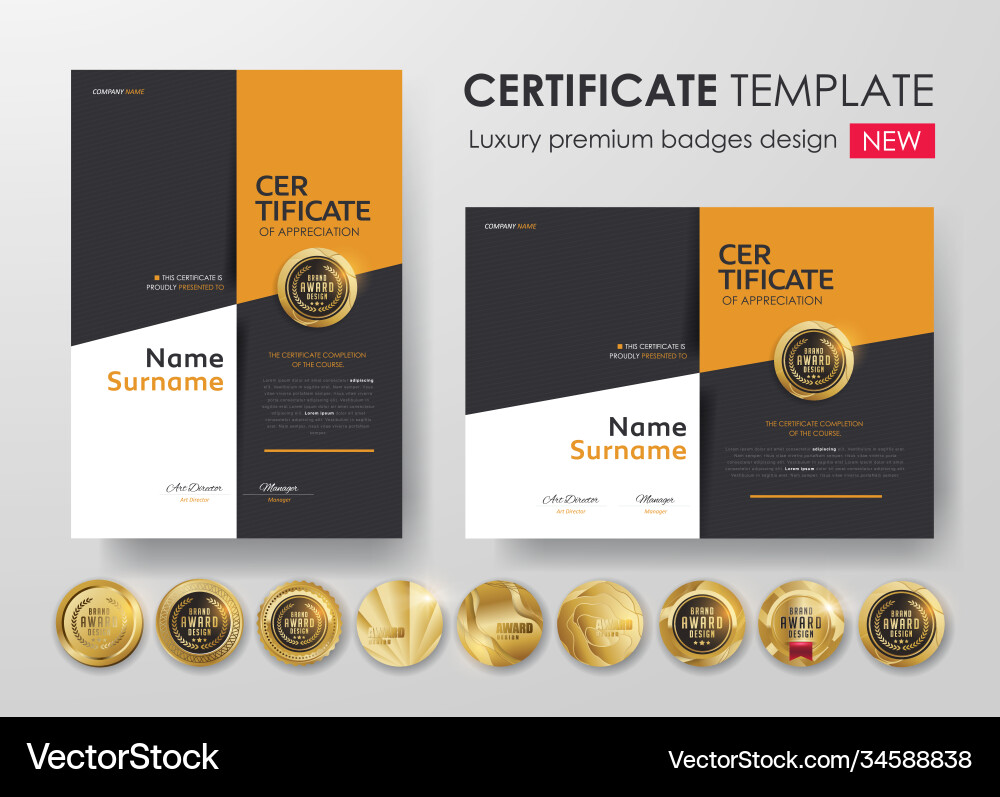Certificate 536 (34588838) – Royalty-Free Vector | VectorStock