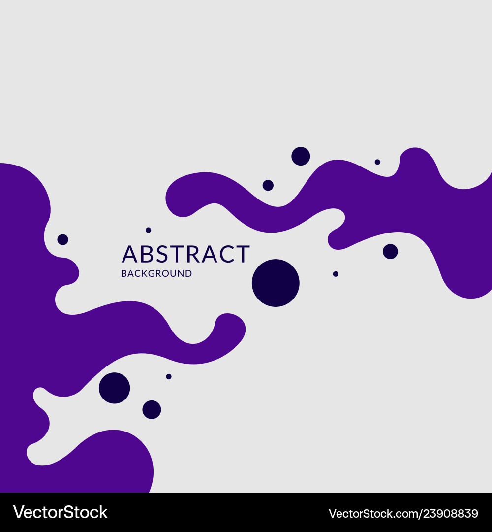 Poster mit dynamischen Wellen Lizenzfreies Vektorbild