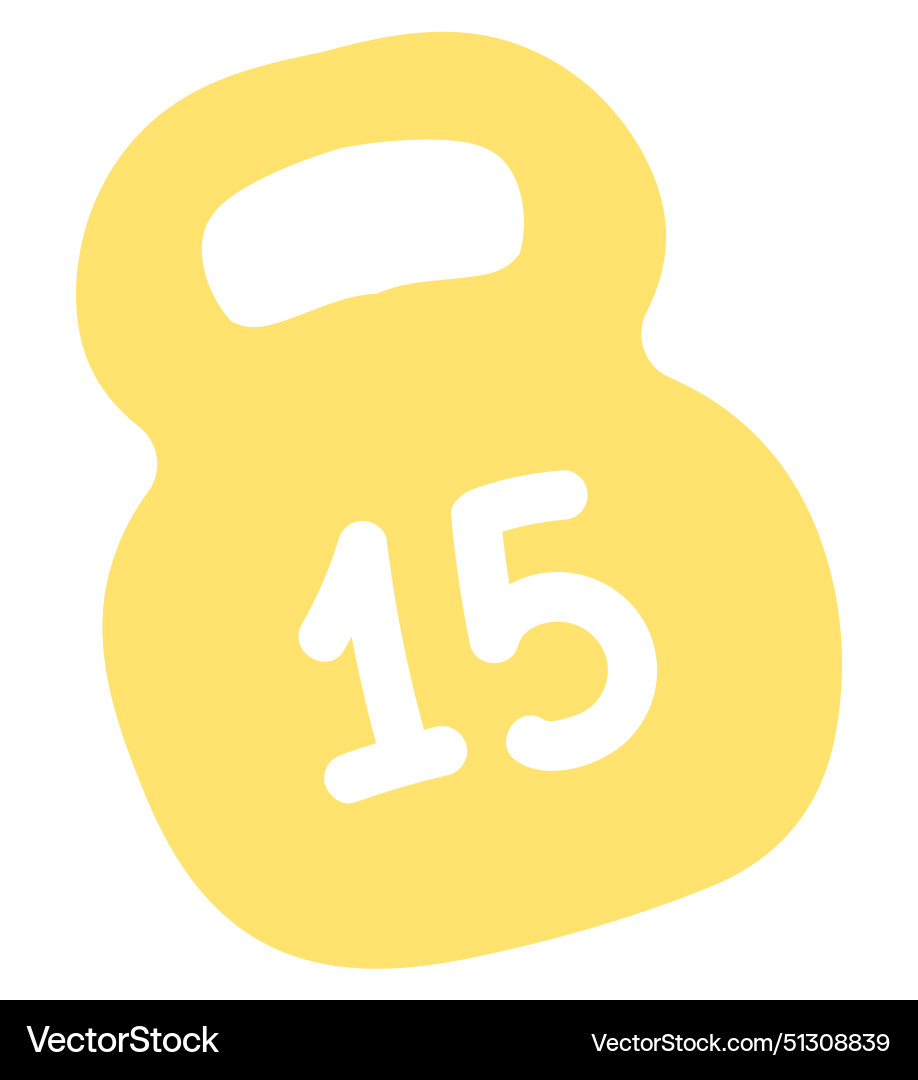 Sport Weight In Flat Design Weightlifting Vector Image