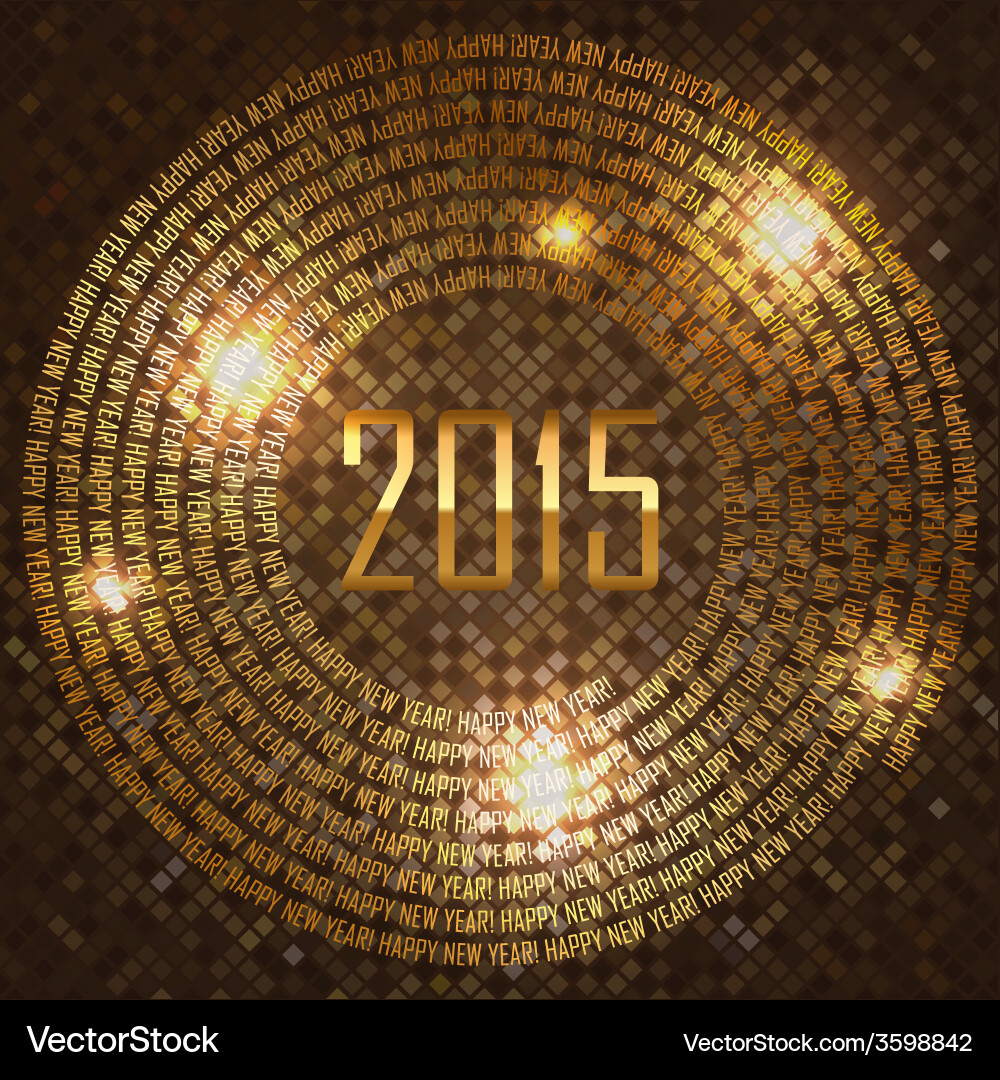 2015 background Royalty Free Vector Image - VectorStock