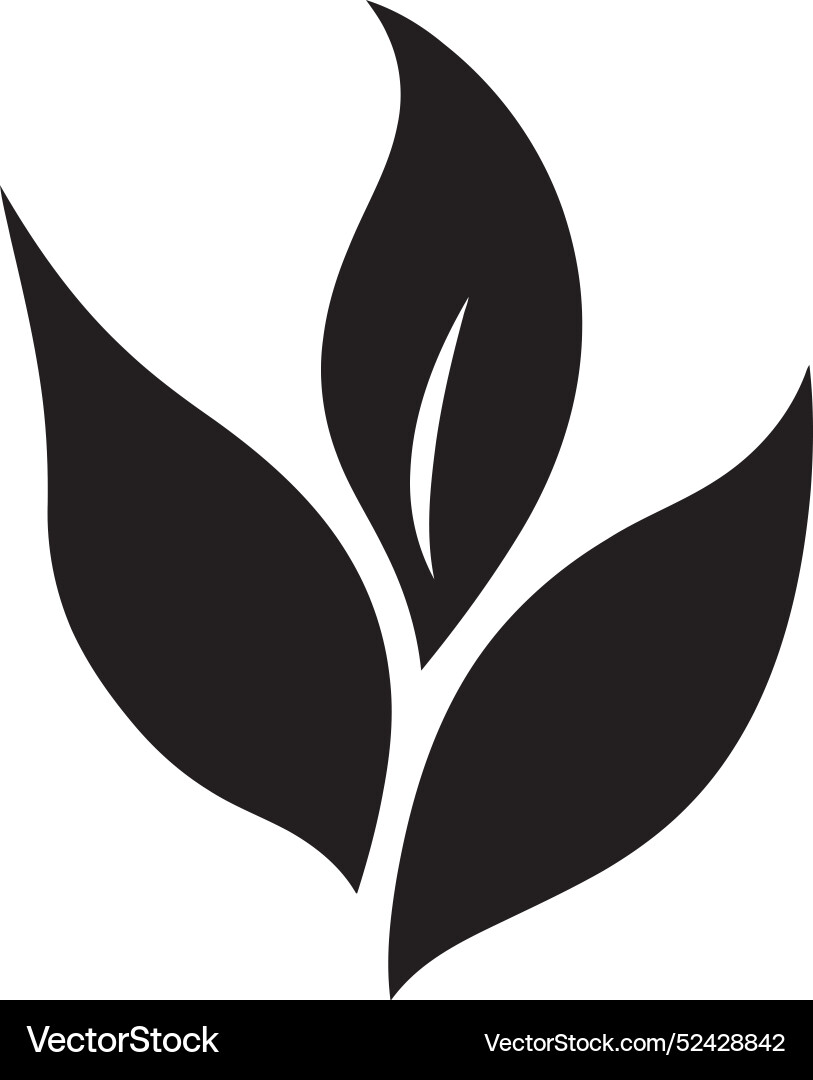 Art unveiled mastering leaf with na Royalty Free Vector