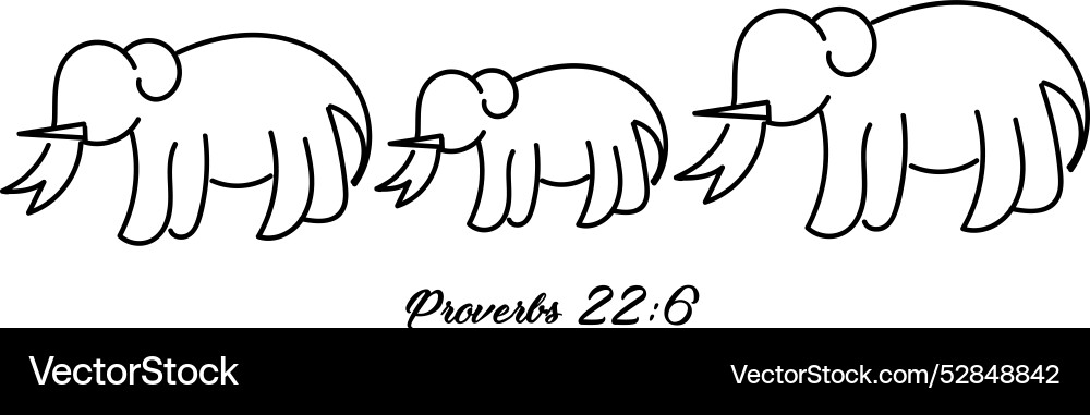 Bible verse design for print Royalty Free Vector Image