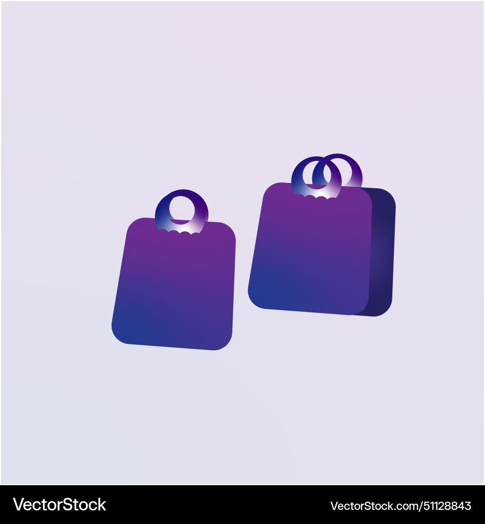 Shopping bags Royalty Free Vector Image - VectorStock