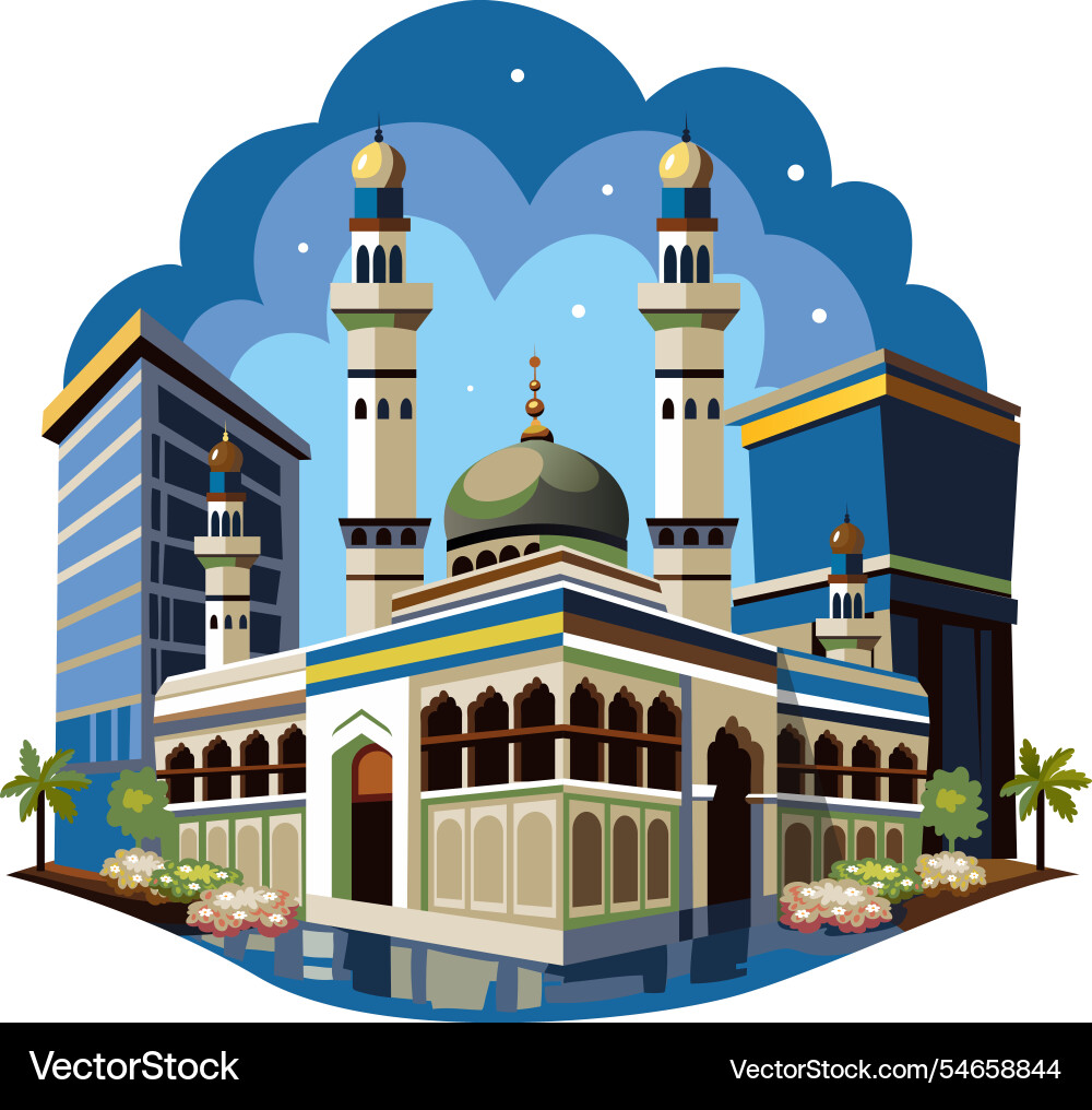 Al haram Royalty Free Vector Image - VectorStock