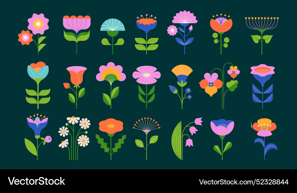 Flower Blooming Vector Images (over 340,000)