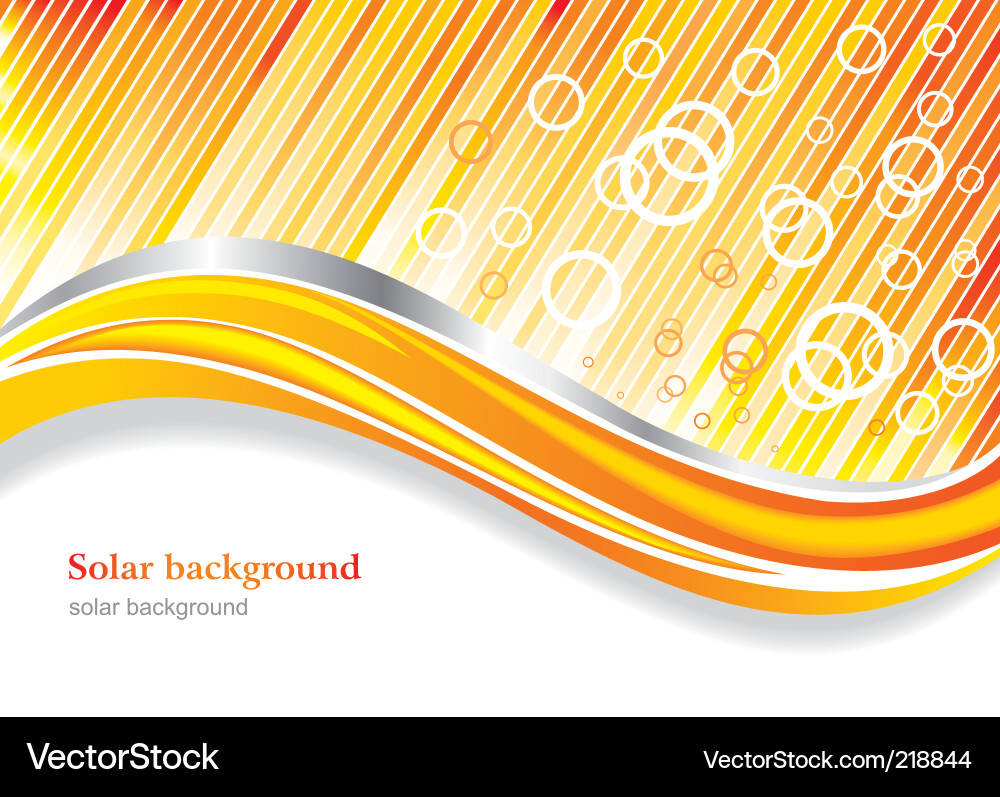 Solar Rays Background Royalty Free Vector Image