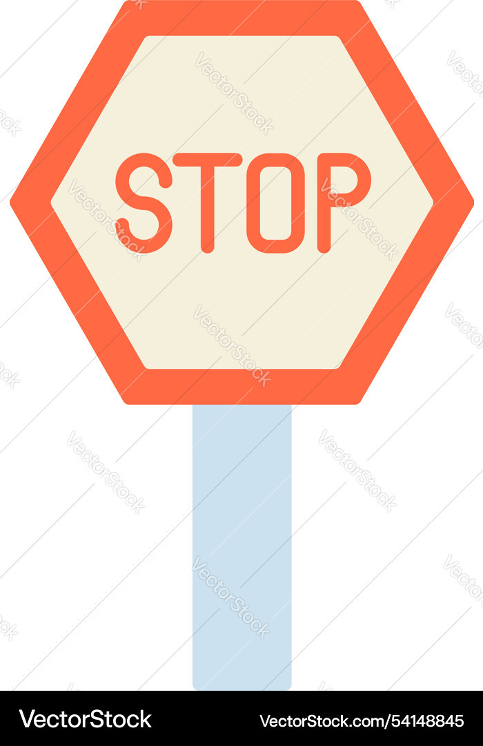 Pit stop flat icon design Royalty Free Vector Image