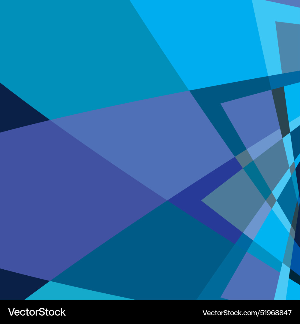 Abstract shape blue pattern background color Vector Image