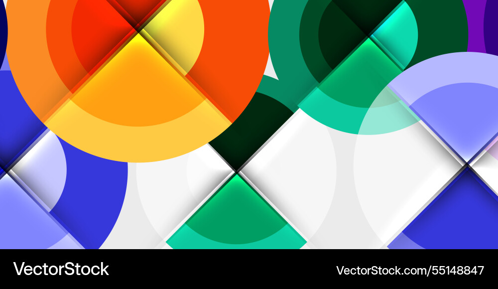 Target circle geometric abstract shapes Royalty Free Vector