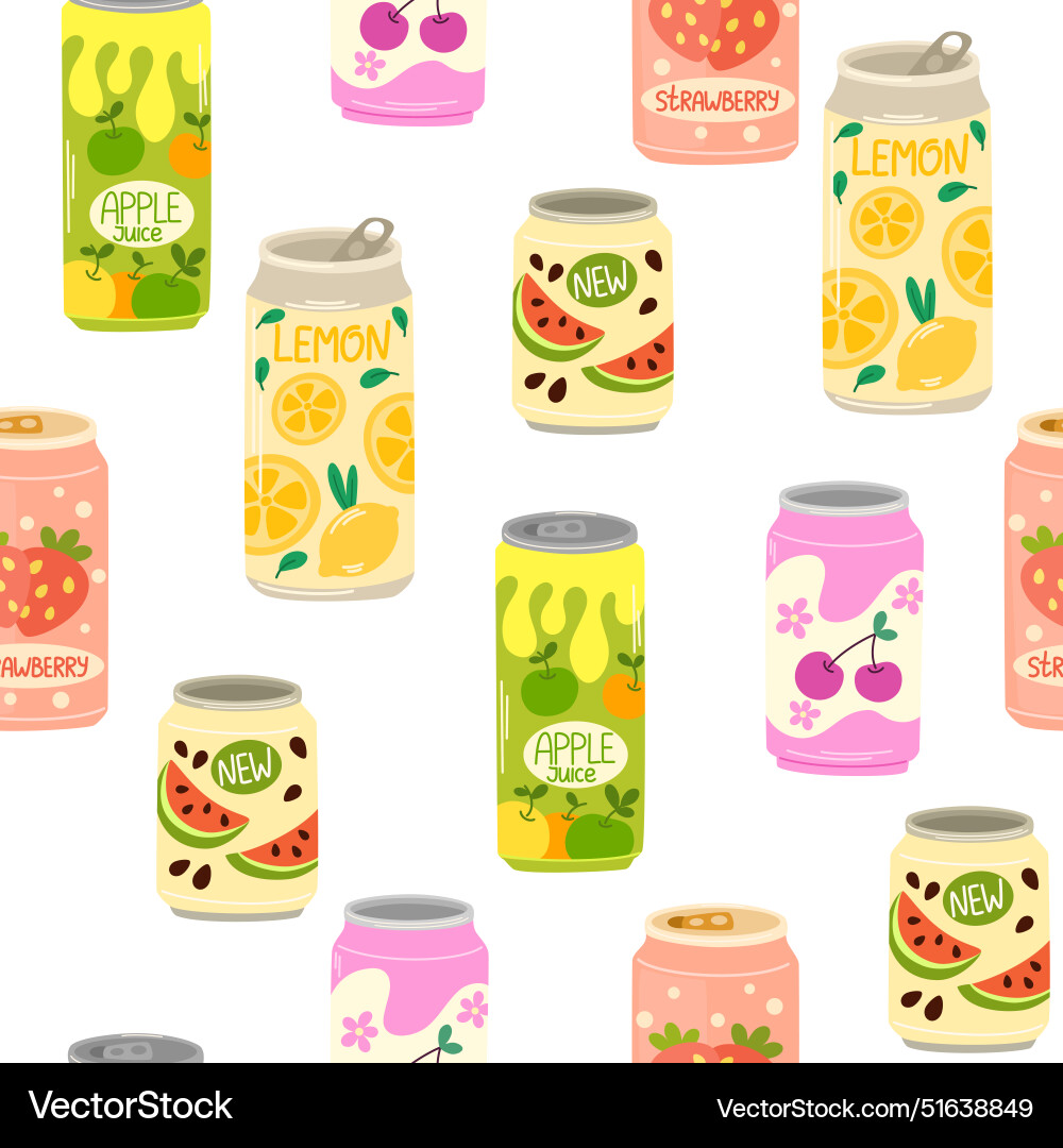 1971 soda pattern Royalty Free Vector Image - VectorStock