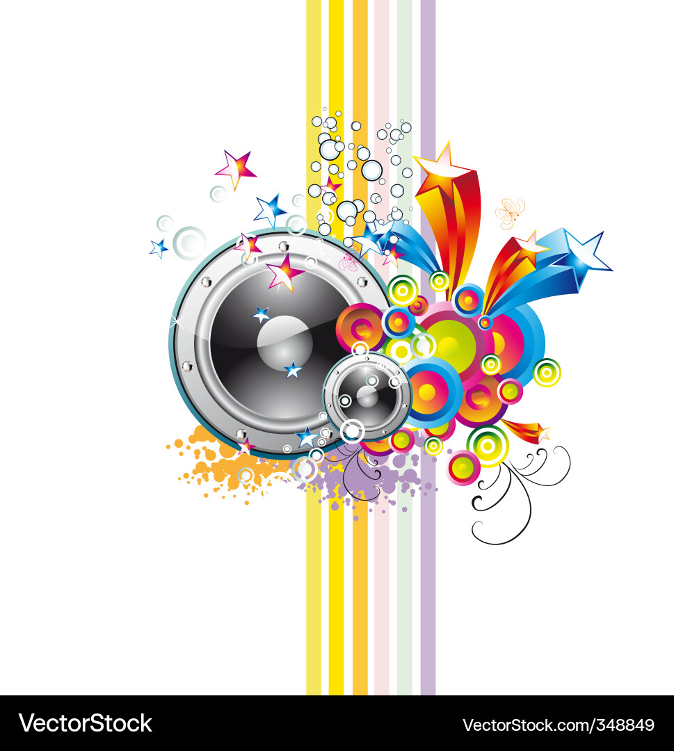 Music background Royalty Free Vector Image - VectorStock