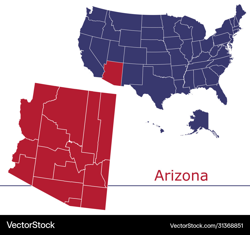 Counties In Arizona Map Download United States – Arizona Shapefiles