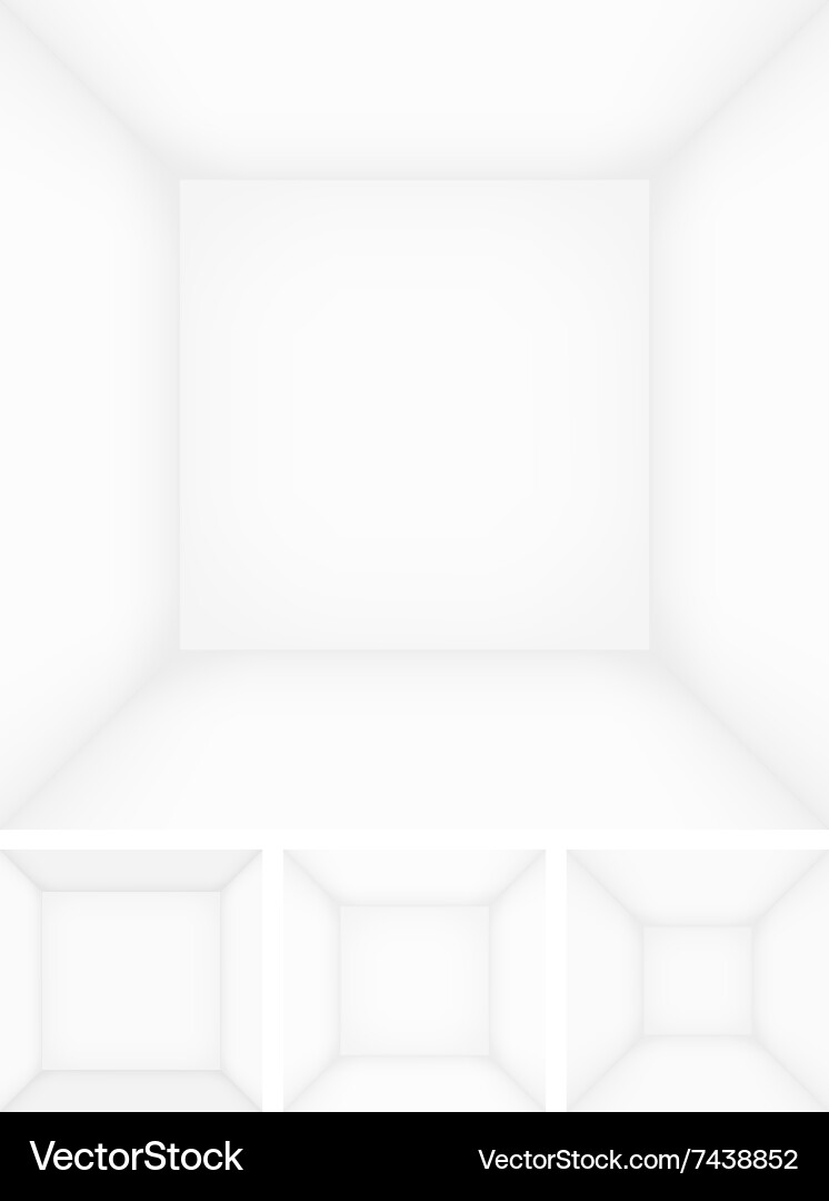 Empty room template Royalty Free Vector Image - VectorStock