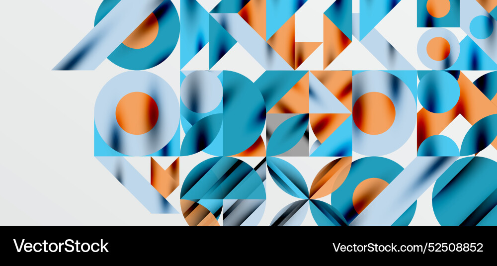 Geometric neo patterns abstract background Vector Image